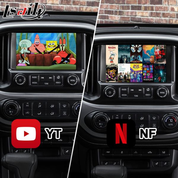 Quality Lsailt Android Carplay video interface for 2015-2020 GMC Canyon Intellilink for sale
