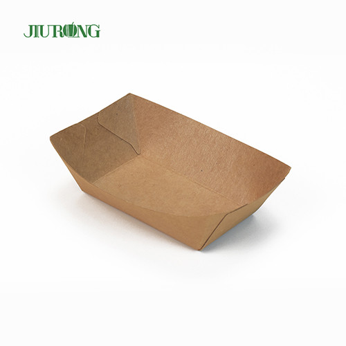Quality Corrugated Disposable Paper Lunch Boxes Biodegradable Custom LOGO printing ODM for sale