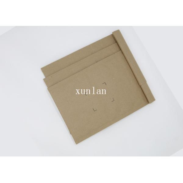 Quality Courier Brown Kraft Paper Bubble Mailers Recyclable With Custom Pringting for sale