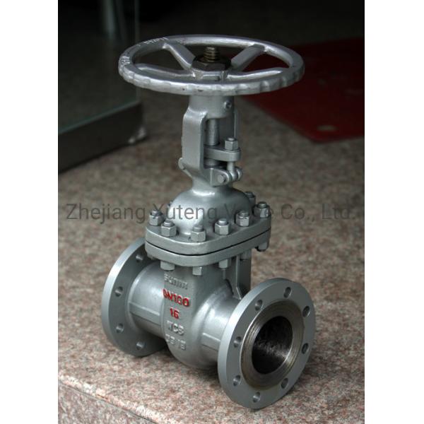 Quality Thread Position of Valve Rod Inside Gate Valve DIN F4 SS304 for Industrial Usage for sale