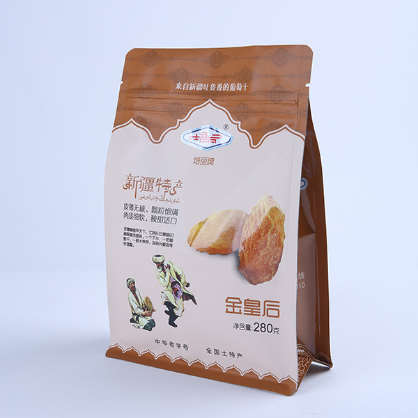 Quality Flat Bottom Nuts 1kg Zip Pouch Food Packaging Matte Black Resealable Aluminium Foil Packaging Bag for sale