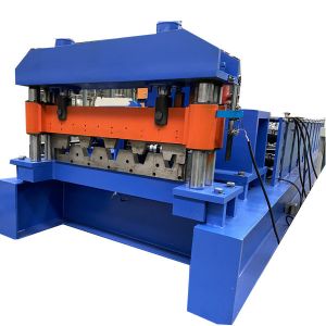 Quality 1.2mm Gi Manual Decoiler Metal Decking Machine for sale