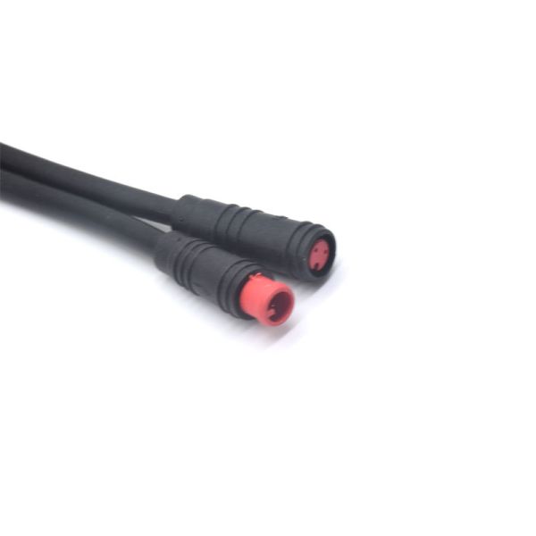 Quality PVC Connector Ebike Wire Harness 2Pin M8 IP65 MINI Waterproof for sale