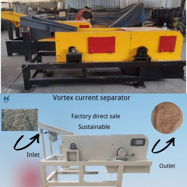 Quality Eco-Friendly Non-Ferrous Metal Eddy Current Sorting Machine for Solid Waste Materials for sale