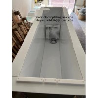 Quality 2000*500*1000MM Inner PTFE Outside Stainless Steel Electropolishing Tank With for sale
