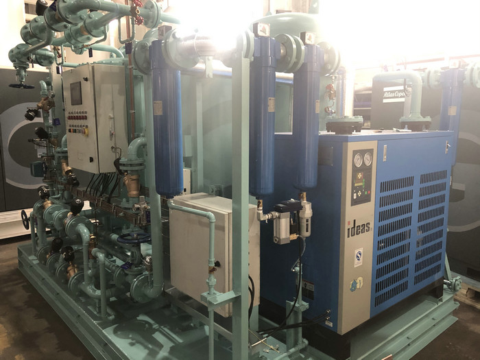 Quality Full Automatic Marine Nitrogen Generator / Adjustable PSA Nitrogen Gas Generator for sale