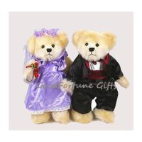 Quality Wedding Souvenir Custom Plush Toys Cute Doll Teddy Bear Memorable For Bride And for sale