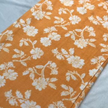 Quality Flower Pattern Printed Super Soft Fabric 280gsm Double Side Polyester for sale