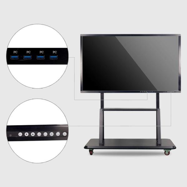 Quality 75inch Interactive Tv Touch Screen Advanced Graphics Mali-G51 GPU Smart for sale