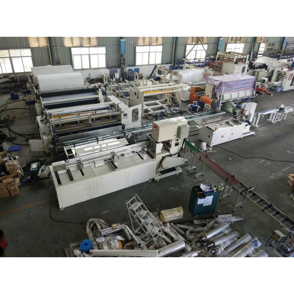 Quality Efficient Automatic Tissue Roll Production Line for Medium Scale Manufacturers for sale