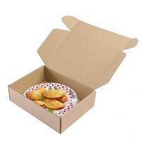 Quality Customized Disposable Food Box Packaging For 12 Gray Empanadas Corrugated Board for sale