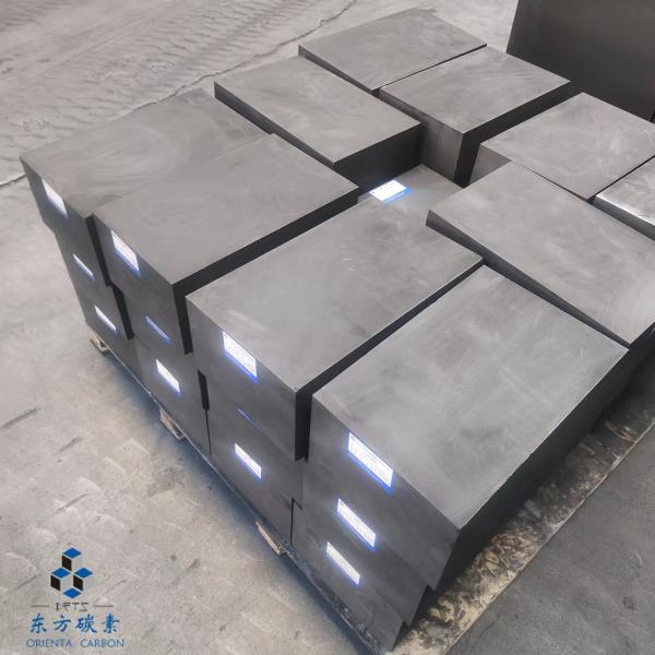 Quality High Density Casting Graphite Block Isostatic Graphite 135 Mpa Compressive for sale