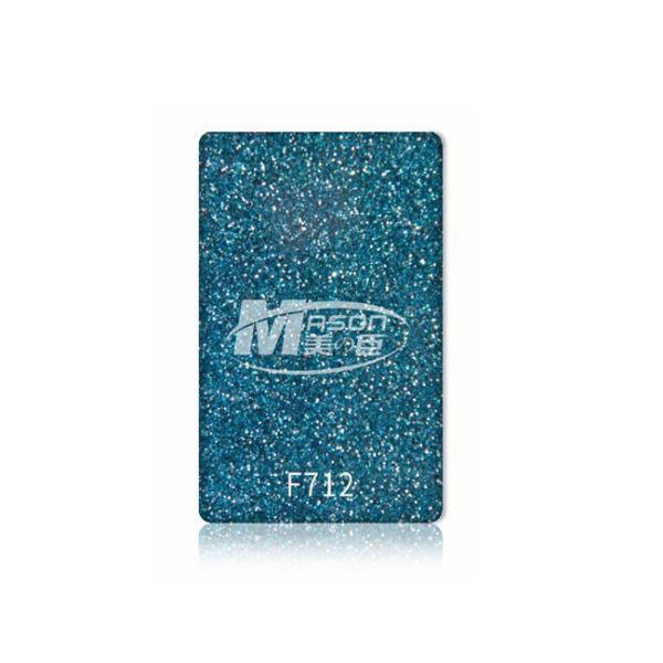 Quality 4x8ft Green Silver Glitter Marble Cast Acrylic Pmma Sheet For Christmas for sale