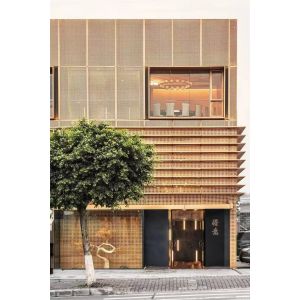Quality MRC0.65-MRC0.8 Soundproof Aluminium Facade Panels ACP Sheet Cladding for sale