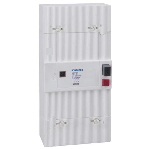 Quality Adjustable Current ELCB Circuit Breaker NFC61450 / NFC62411 IEC60947 Standard differential current protection for sale