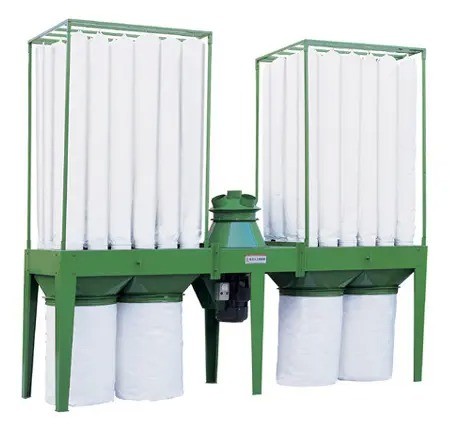 Quality Restaurant Simple Positive Pressure Dust Collector with Pump and 1200 Pa Bag Filter for sale