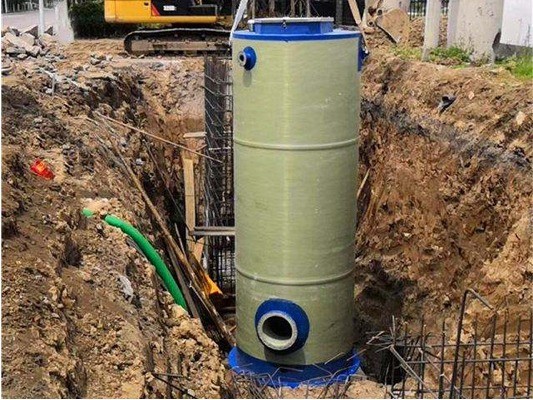 Quality Customized Submersible Prefabricated Pump Station For Wastewater Treatment for sale