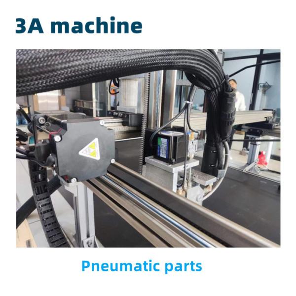 Quality Air Pressure 0.5-0.8MPA Hot Melt Adhesive Spraying Machine for Carton Box Bottom for sale