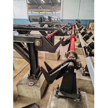 Quality Enhanced High Speed CNC Heavy Angle Punching Marking Shearing Machine Line Model for sale