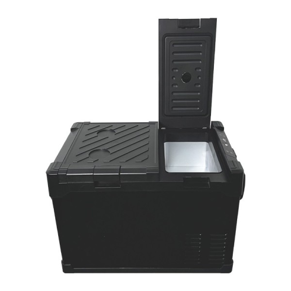 Quality 12v DC Compressor Portable Mini Freezer 45L Capacity Ideal for Road Trips and Camping for sale