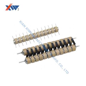 Quality 15kV High Voltage Ceramic Capacitor Low Loss Multiplier Capacitor String for sale