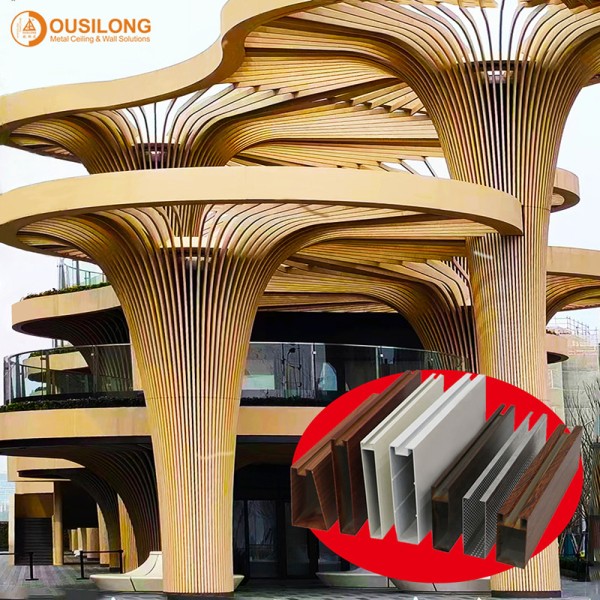 Quality Polyester Powder Coating Linear Metal Ceiling Tiles Fire Retardant Ceiling for sale