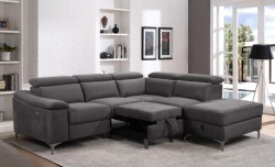 Quality Foldable 3 Seater Electric Recliner Sofa Bed Multifunctional Practical for sale
