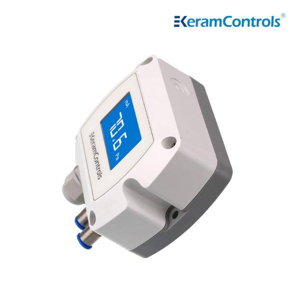 Quality KDP210Q RS485 LCD Display HVAC Differential Pressure Transmitter For Commercial Buildings for sale