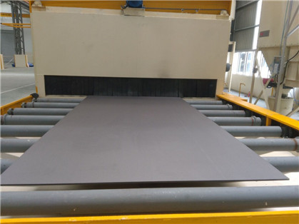 Quality Q69 4m/Min Roller Conveyor Shot Blasting Machine Metal Sheet Cleaning for sale