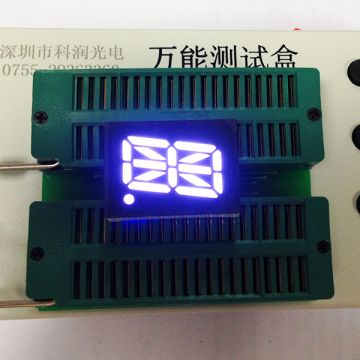 Quality Customized Size 1 Digit 16 Segment LED Display 0.8 inch White Color for sale