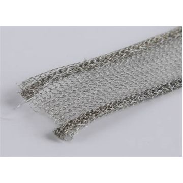 Quality Round Hole Core Wire Mesh Tape , Monel Shielding Mesh Tape 0.08-0.55mm for sale