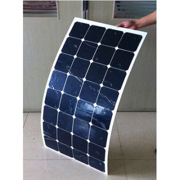 Quality High Efficiency 100W Semi Flexible Bendable Solar Panel for sale