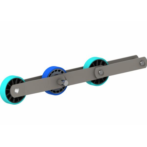 Quality Detachable Escalator Step Chain Step Distance 410.4 Pitch 136 Escalator Step for sale