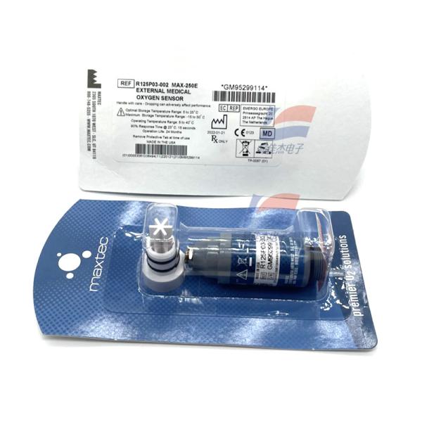 Quality MAX250E R125P03-002 Oxygen Gas Sensor Electrochemical Dissolved For Breathing for sale