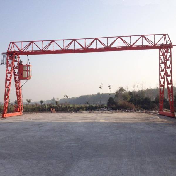 Quality Automated Rail Mounted Single Girder Gantry Crane Trussed Type for sale
