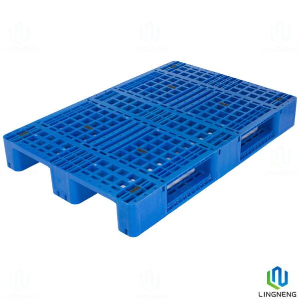 Quality Four Way Entry Lightweight Plastic Pallet 1200 X 800 X 150mm Plastic Stacking Pallets for sale