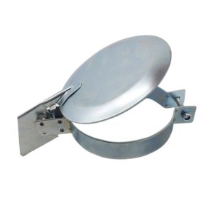 Quality 5" Zinc Exhaust Rain Cap For Straight Stacks Generator Sets for sale