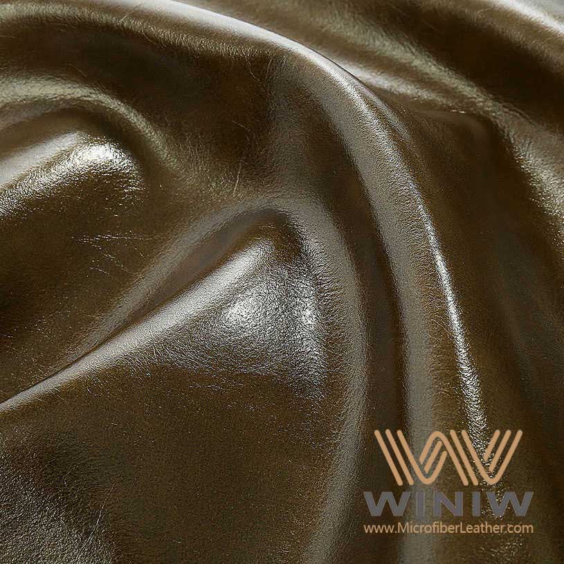1.4mm Acorn Calf Soft Faux Vegan Leather for Bags Vegan Lather