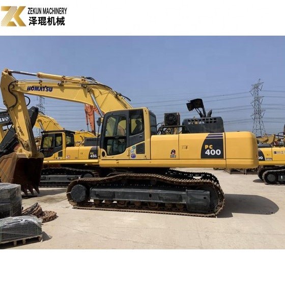 Quality 40Ton Komatsu PC400 Excavator 257KW Second Hand Komatsu Excavator for sale