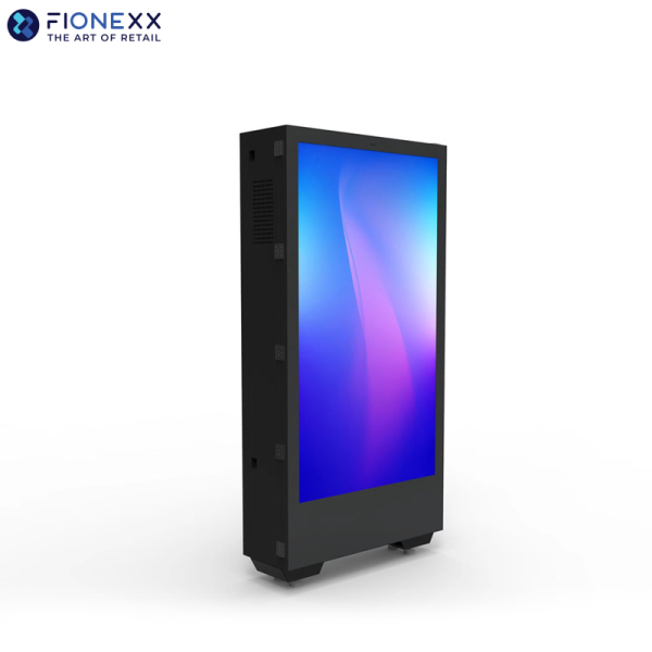 Quality Bus Stop 75inch Floor Standing Digital Signage Double Sided Digital Display IP65 for sale