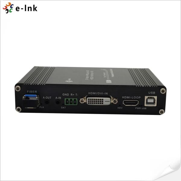 Quality 1Ch 1080P DVI + USB KVM + 1Ch RS232 + 1Ch Bidi Stereo Audio + 1Ch GPIO over for sale