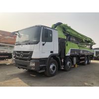 Quality Benz X Leg Renewed Beton Pump Used Concrete Pump Truck 56 Meter For Construction for sale