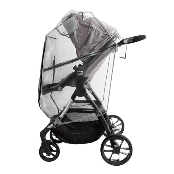 Quality EVA Customize Weather Shield Clear PVC Baby Stroller Rain Cover for sale
