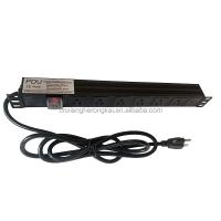 Quality Server Room 6 8 10 12 way American Standard PDU with 19 inch network cabinet for sale