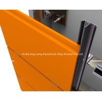 Quality 4mm Thickness Facade Cladding Support For High Performance Construction for sale