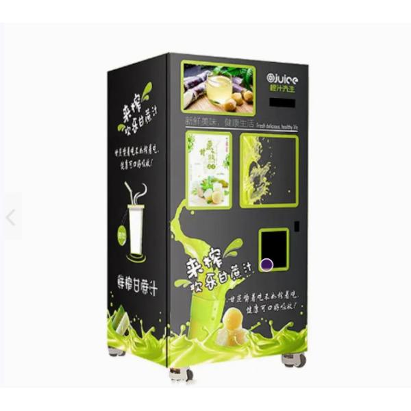 Quality Commercial Sugarcane Vending Machine Large Capacity 380V Customized for sale