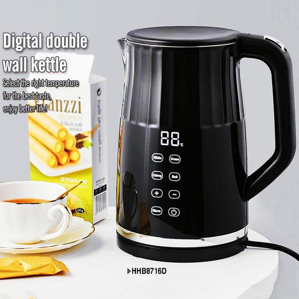 Quality Household Stainless Steel Electric Kettle with App-Controlled Temperature for sale