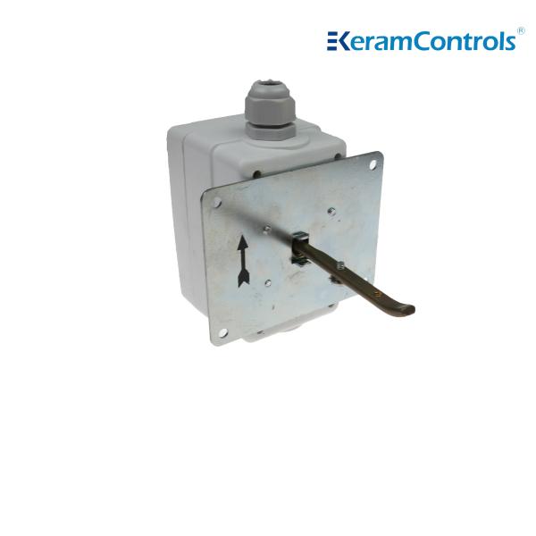 Quality ABS IP65 Air Flow Switch Duct Mounted Airflow Proving Switch for sale