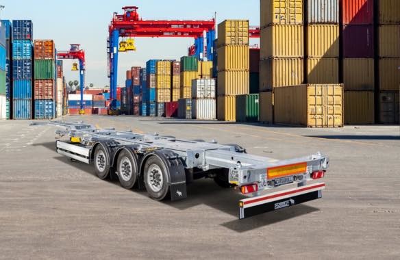 Quality High Quality Heavy Load Capacity Trailer Skeleton Parts Container Transportation for sale