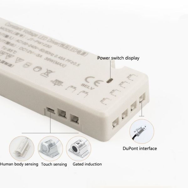 Quality DC 12V 24V Switching Power Supply AC190-240V Mute Lighting Transformers for LED for sale